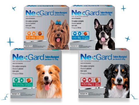 NexGard perros | Tratamiento de parásitos internos y externos